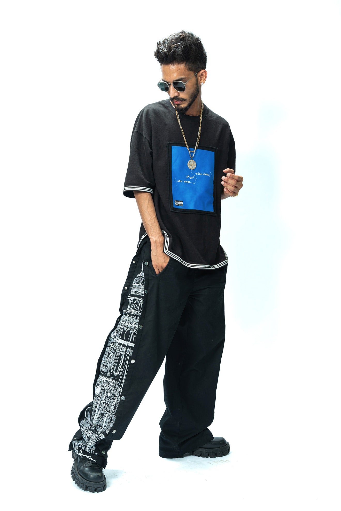 Shop Kaun Talha - Unisex Down Shoulder T-Shirt in Pakistan - Stunner Vision